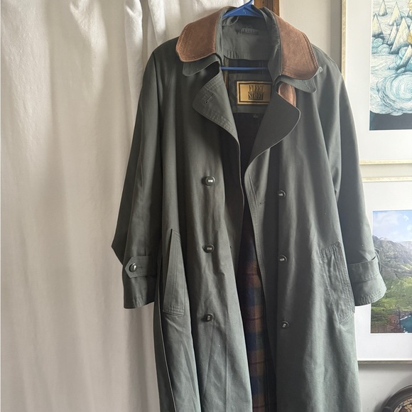 fleet street | Jackets & Coats | Vintage Fleet Streettrench Coat With ...